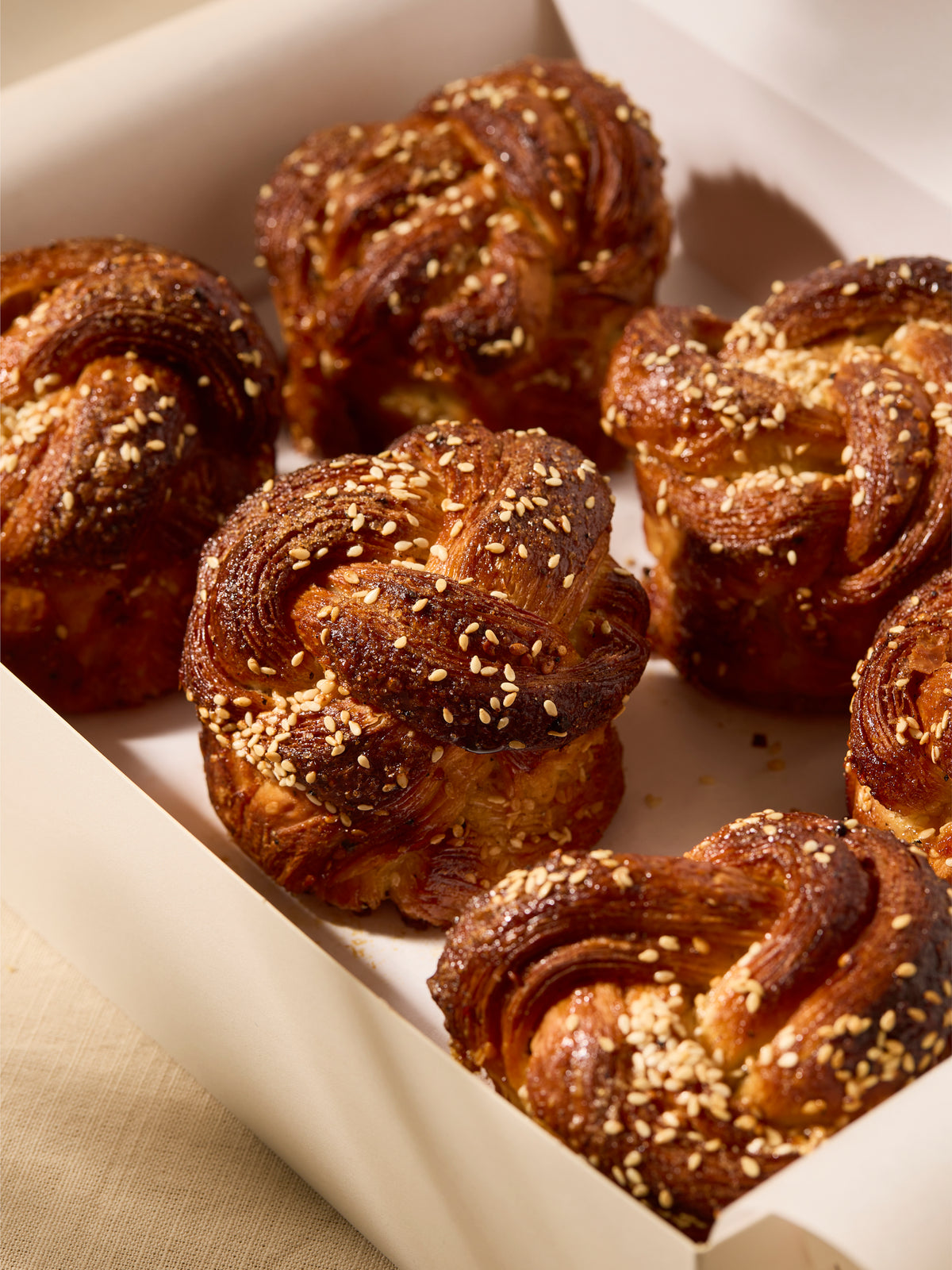 6 Sesame & Cardamom Morning Buns | Sharing Box | GAIL's Bakery