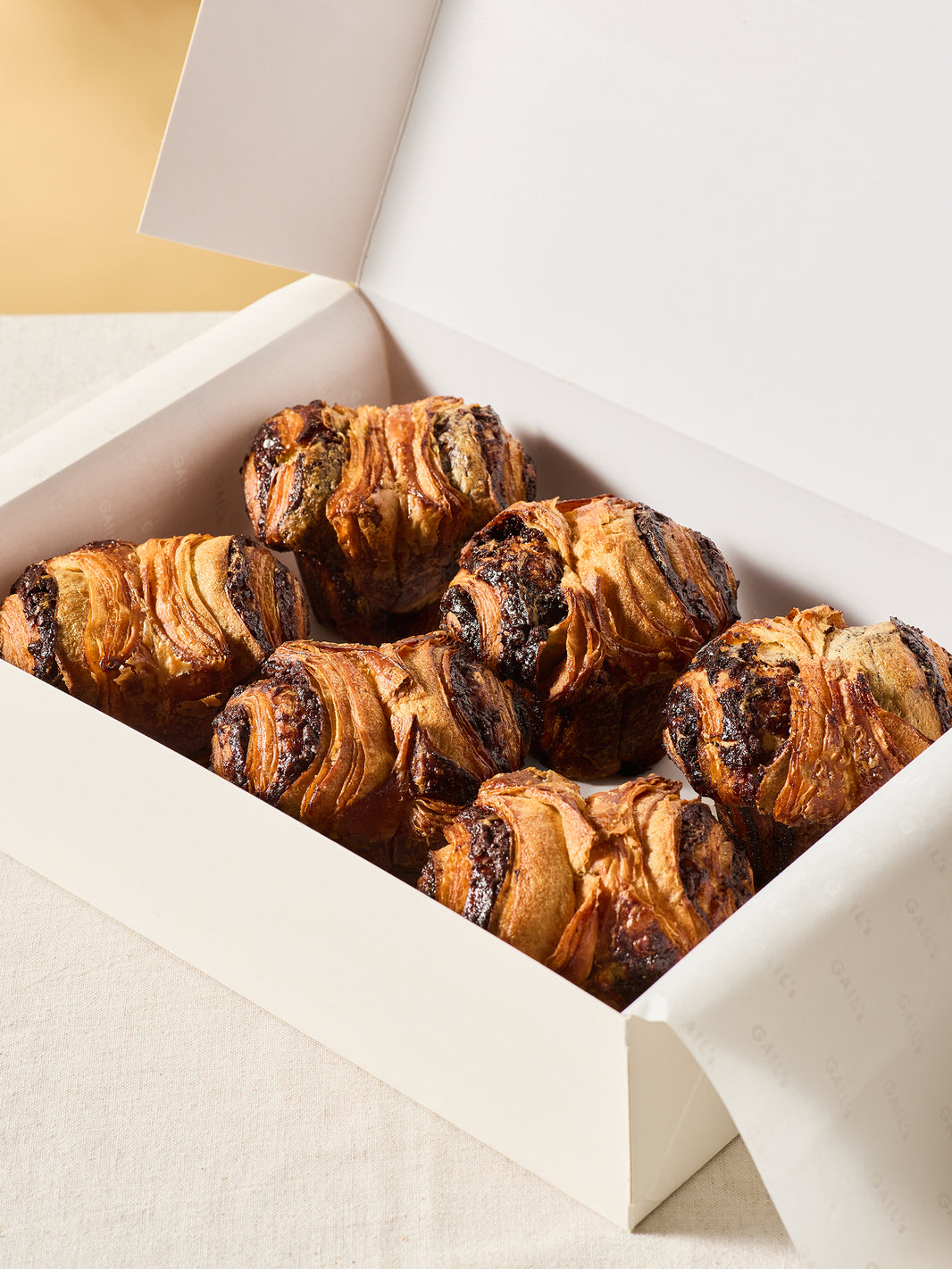 6 Chocolate & Salted Almond Buns – GAIL's