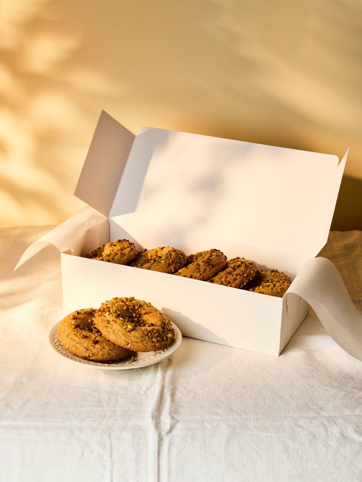 5 Filled Pistachio & Chai Cookies – GAIL's