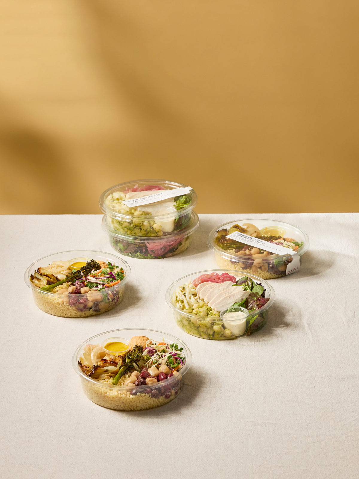 Fresh Salad Pots Variety Pack | Serves 6-12 | GAIL's Bakery