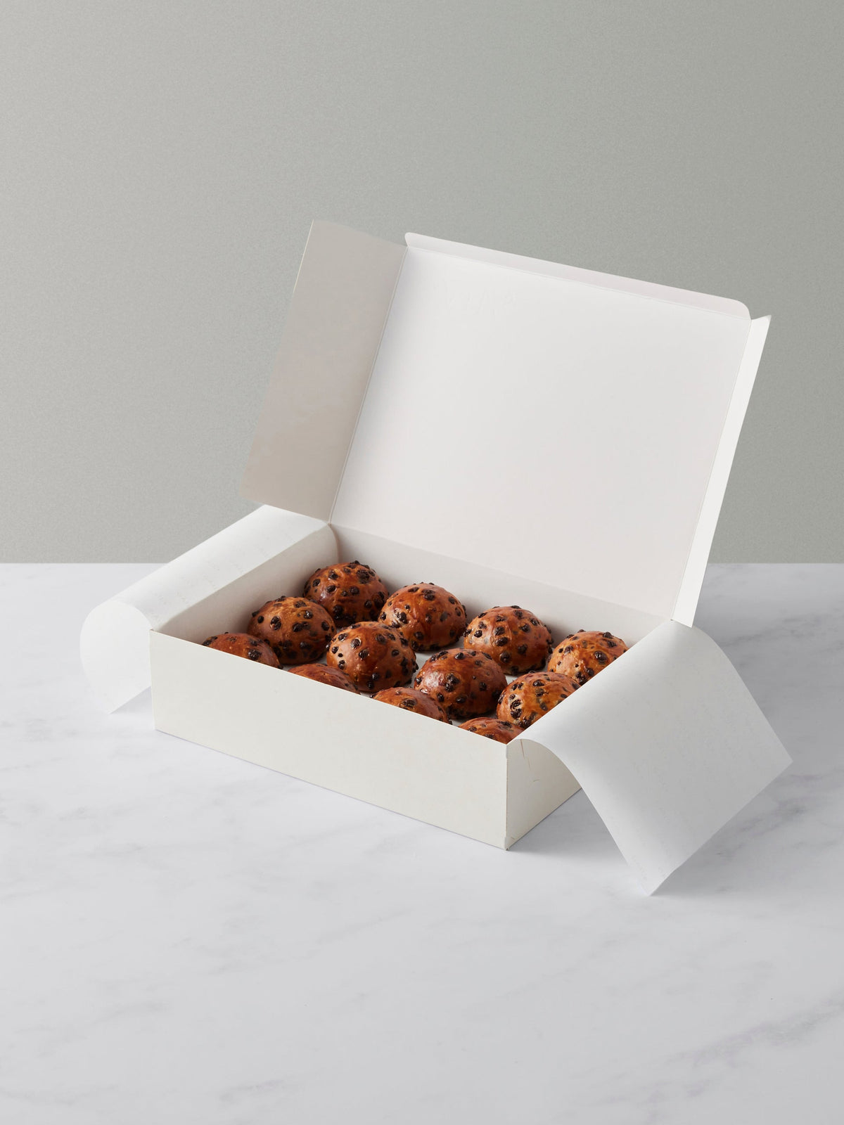 Dark Chocolate Soho Buns Box | Serves 12 | GAIL's Bakery